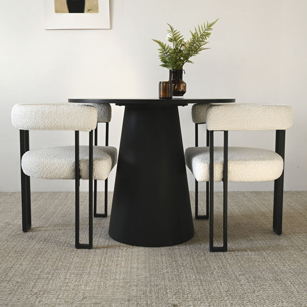 Wade Logan® Metoyer Round Dining Sets & Reviews | Wayfair